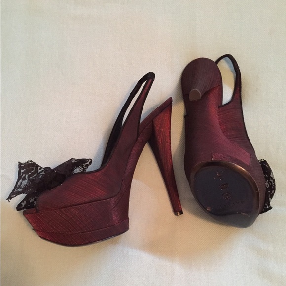 Casadei | Shoes | Casadei Slingback Pumps Platforms | Poshmark